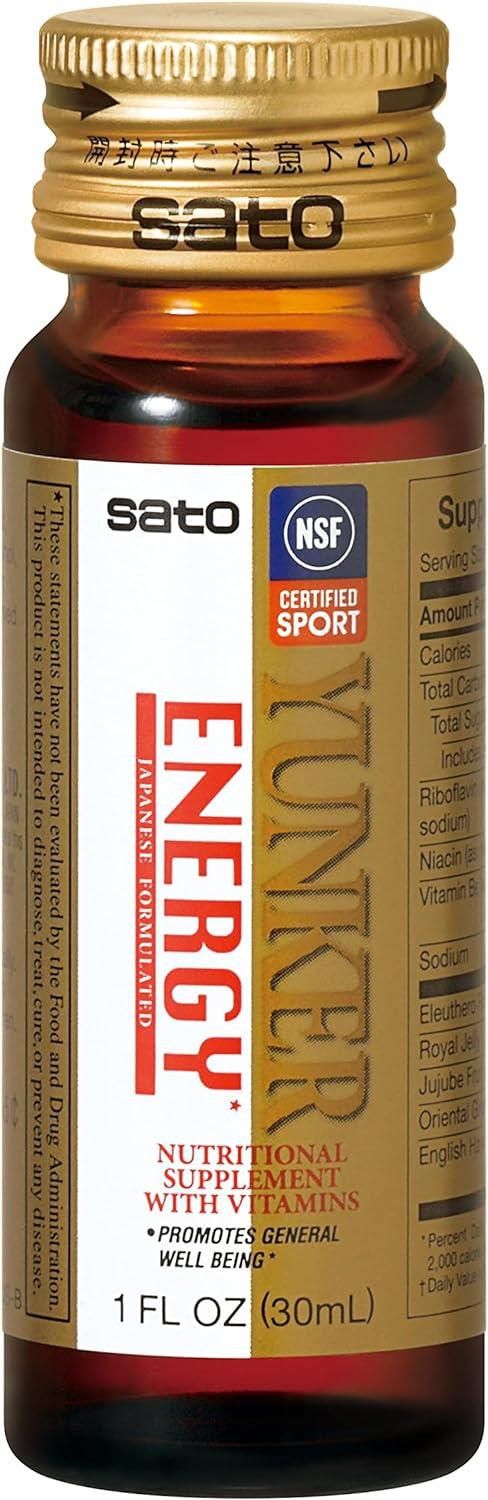 Yunker Energy NSF Certified Herbal Supplements - Boost Energy & Reduce ...