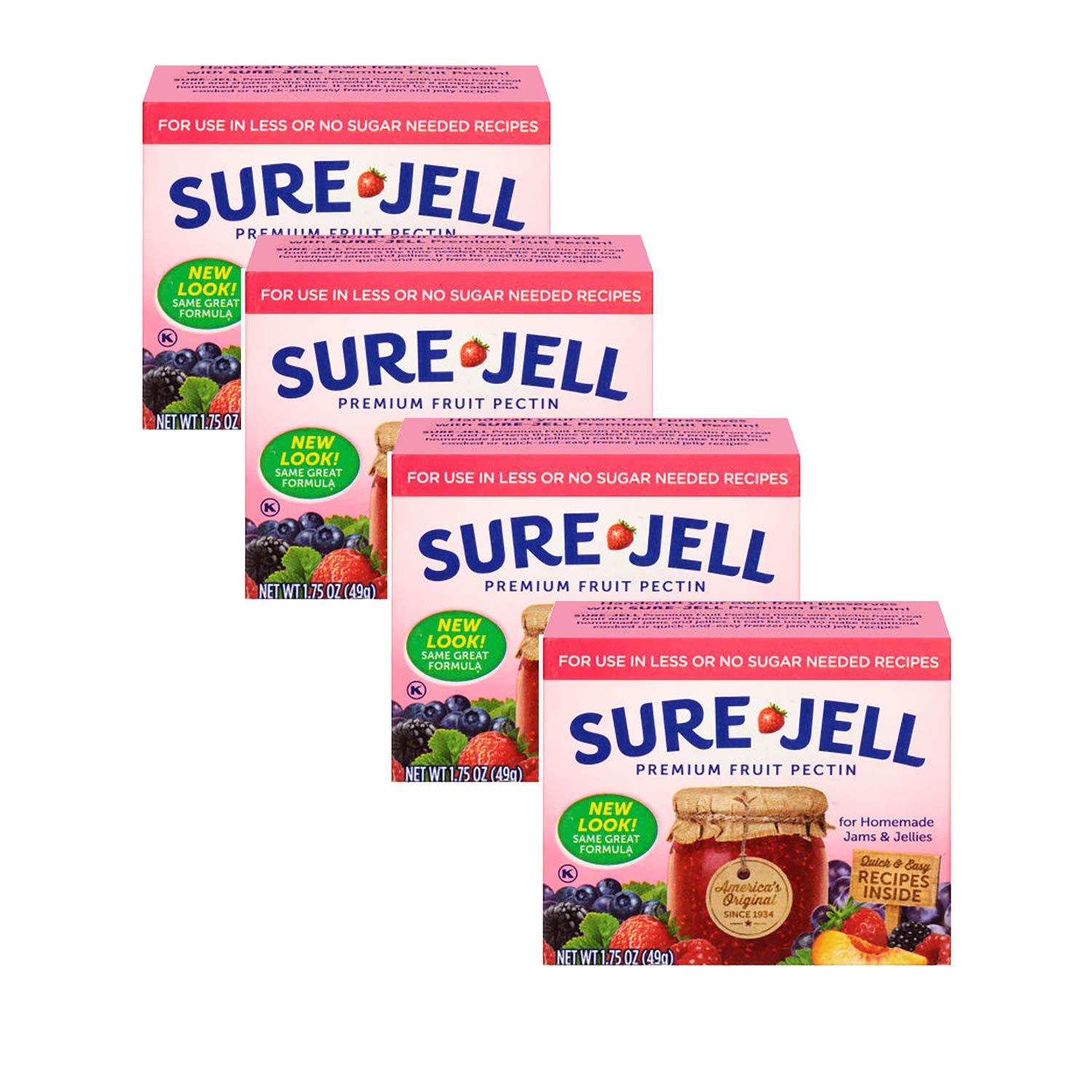 Kraft Sure Jell Light Premium Fruit Pectin 1.75oz (4 Pack) - Buy Online ...