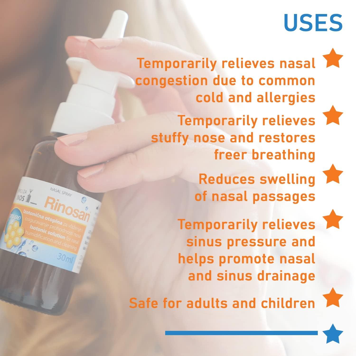 Apipharma Rinosan Propo Nasal Spray with Bee Propolis - Isotonic Solution