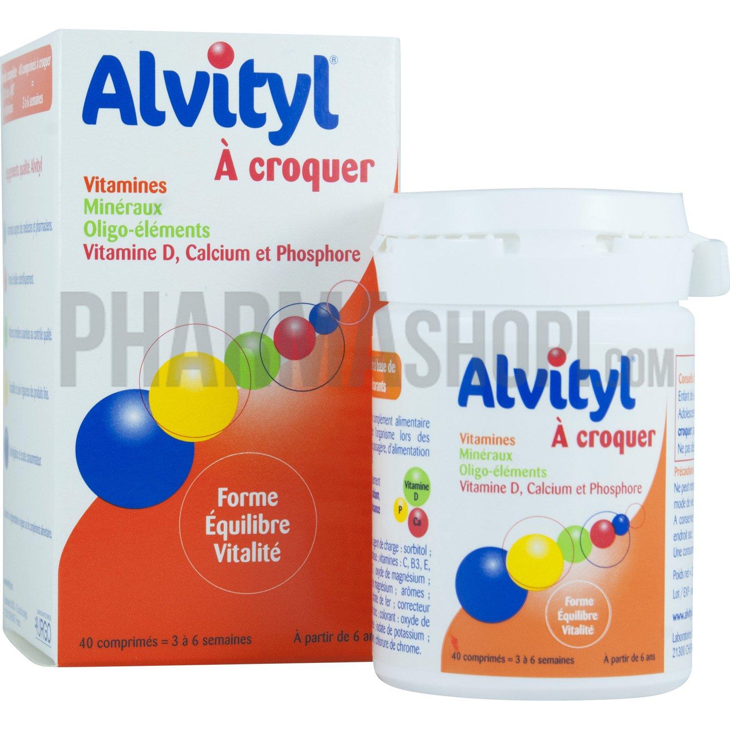 Alvityl - Vitality tablets - 12 vitamins and 8 minerals - From 6 years ...