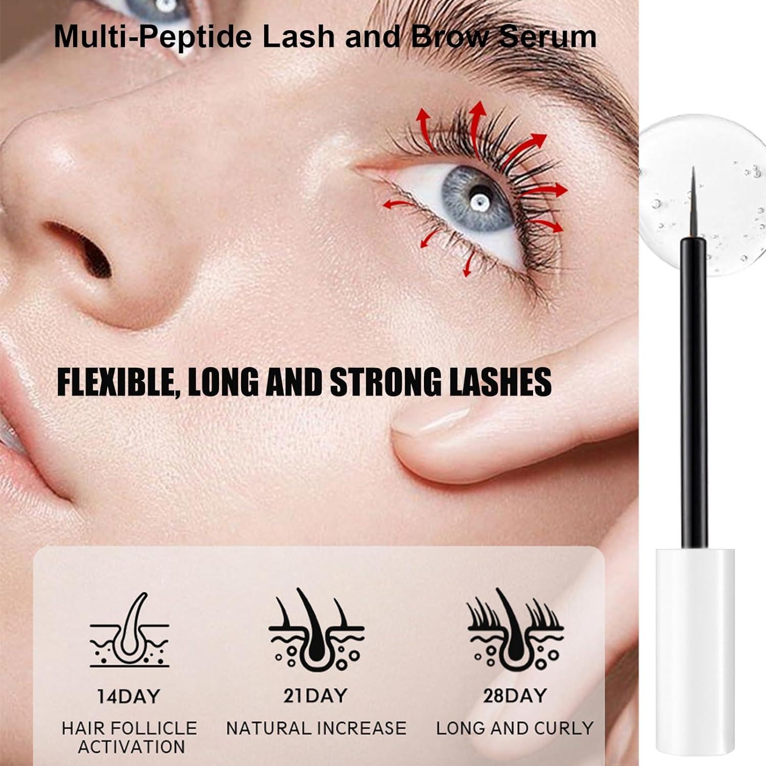 Multi Peptide Lash And Brow Serum Eyelash Growth Serum Lash Serum Lash