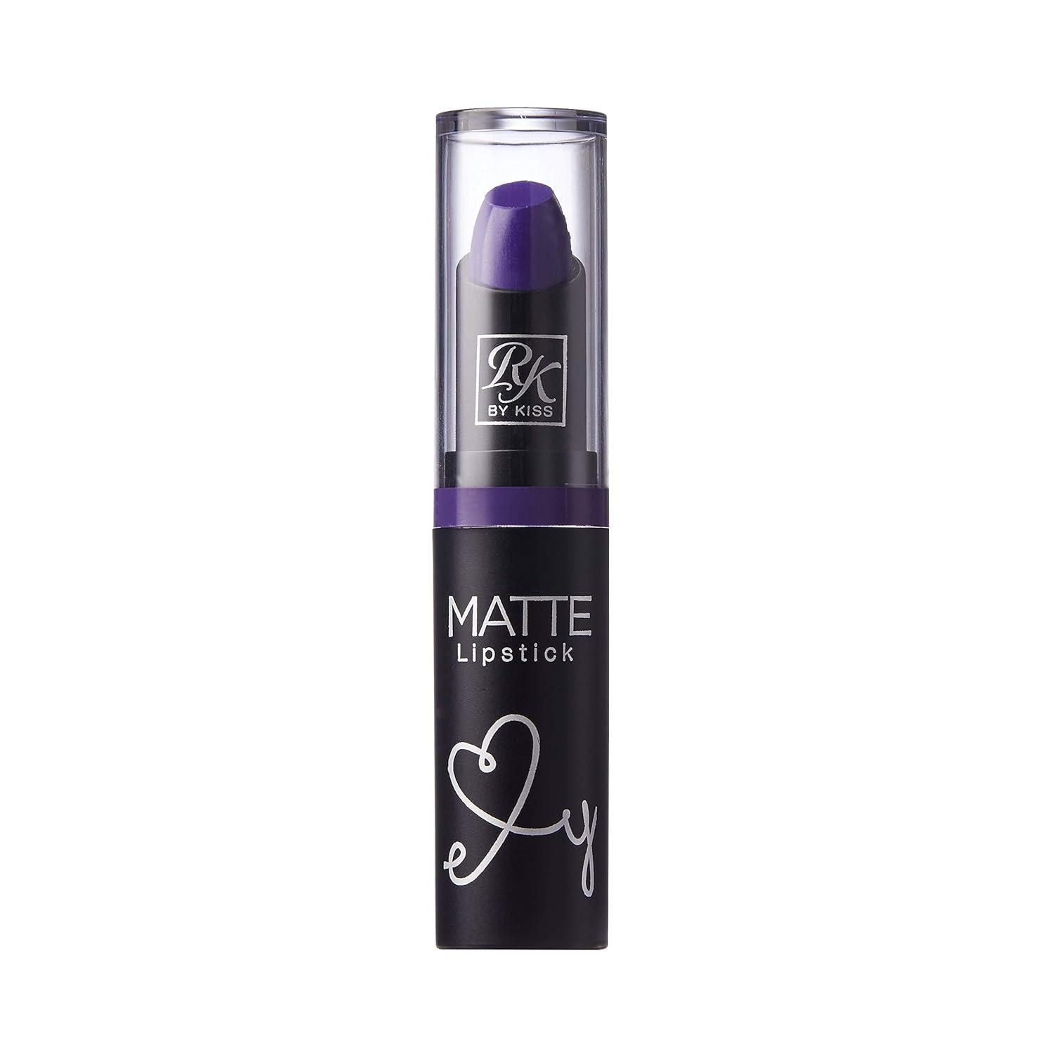 KISS Ruby Kisses Matte Lipstick - Purple Affair | Long-Lasting Matte ...