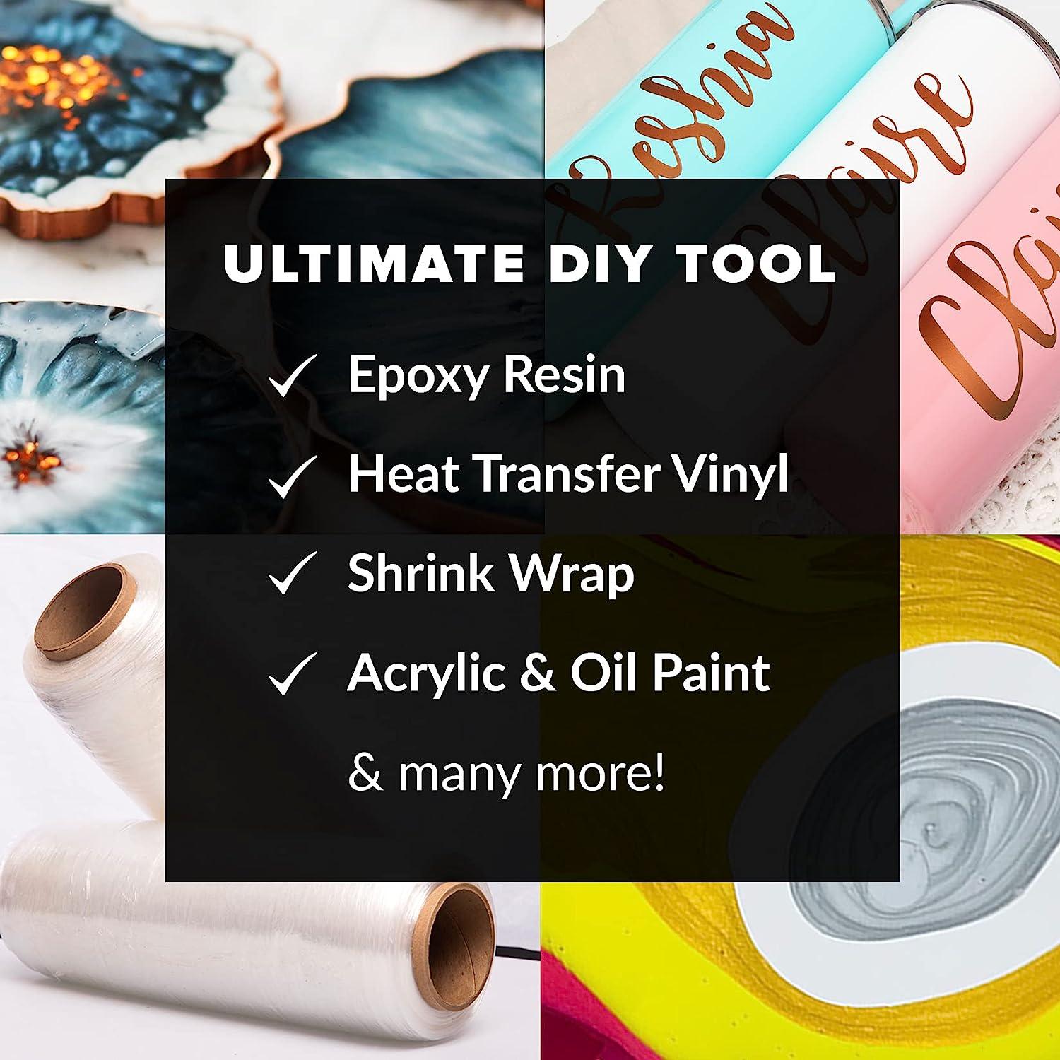 Craft Heat Gun for Crafts 2 Speed Small Heat Gun for Resin 300W Mini ...