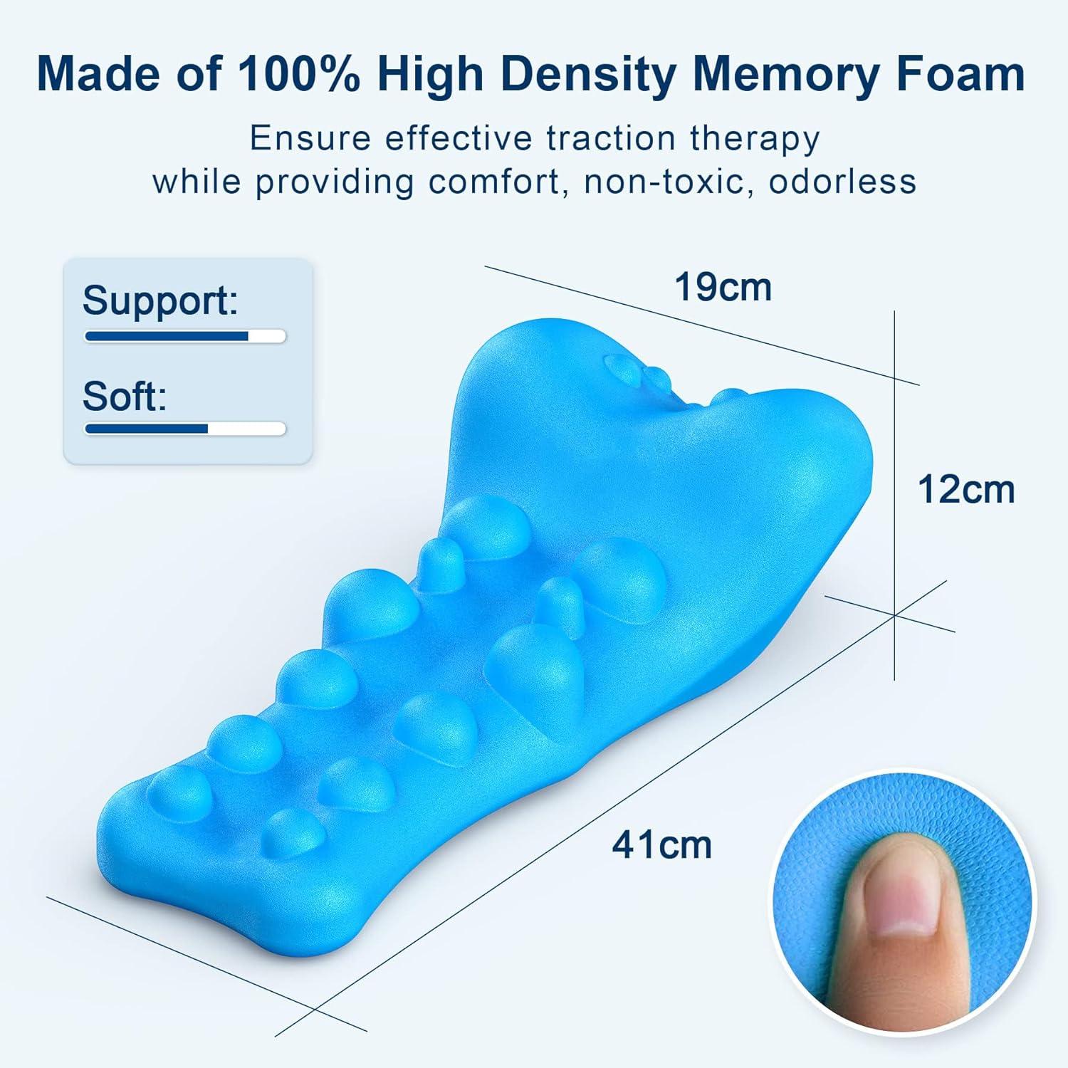 Neck and Shoulder Relaxer with Upper Back Cervical Traction Device Neck ...