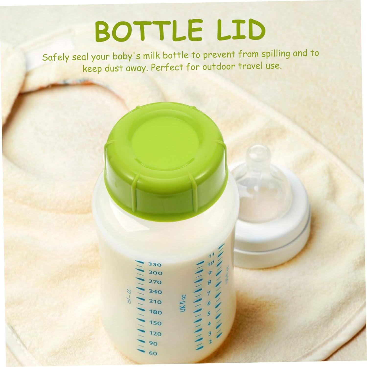 10-Pack Mam Lid Milk Airtight Plastic Glass - Replacement Caps for ...