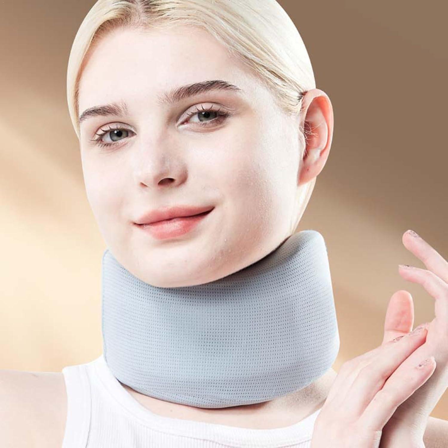 Cervical Neck Brace - Adjustable Foam Soft Wraps | Neck Support Brace ...