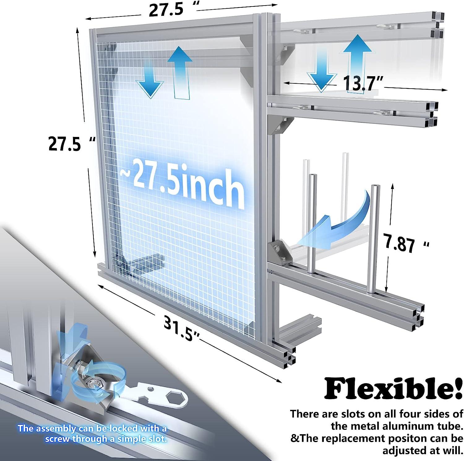 27.5 Aluminum Rug Tufting Frame Kit for Rug Making - Tufting Supplies ...