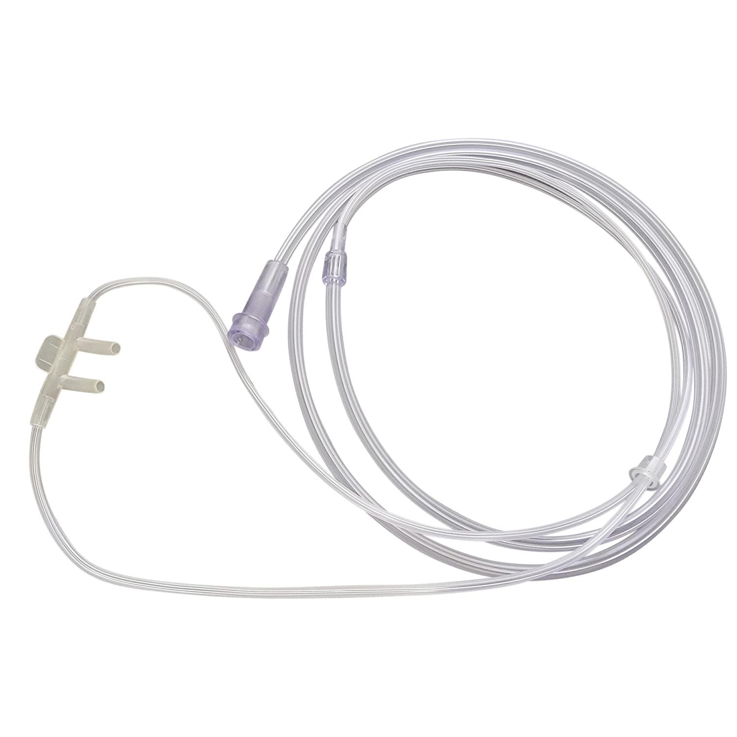 40Winkz Soft-Touch Adult Nasal Cannula - 3-ft Non-Flared Kink Resistant ...