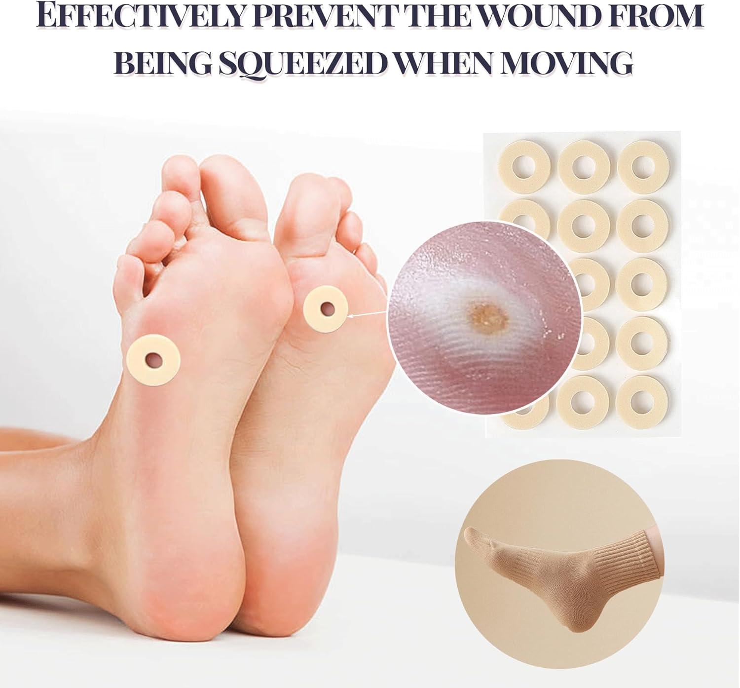 90Pcs Self Adhesive Corn Cushions - Pain Relief for Corns & Blisters ...