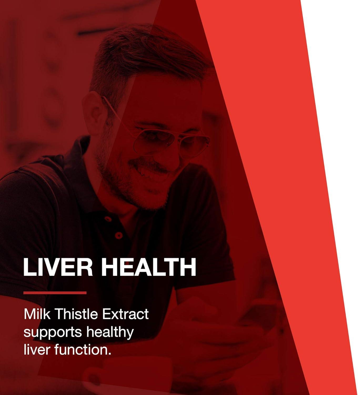 Protocol Milk Thistle Extract 300mg - Natural Botanical Liver Support ...