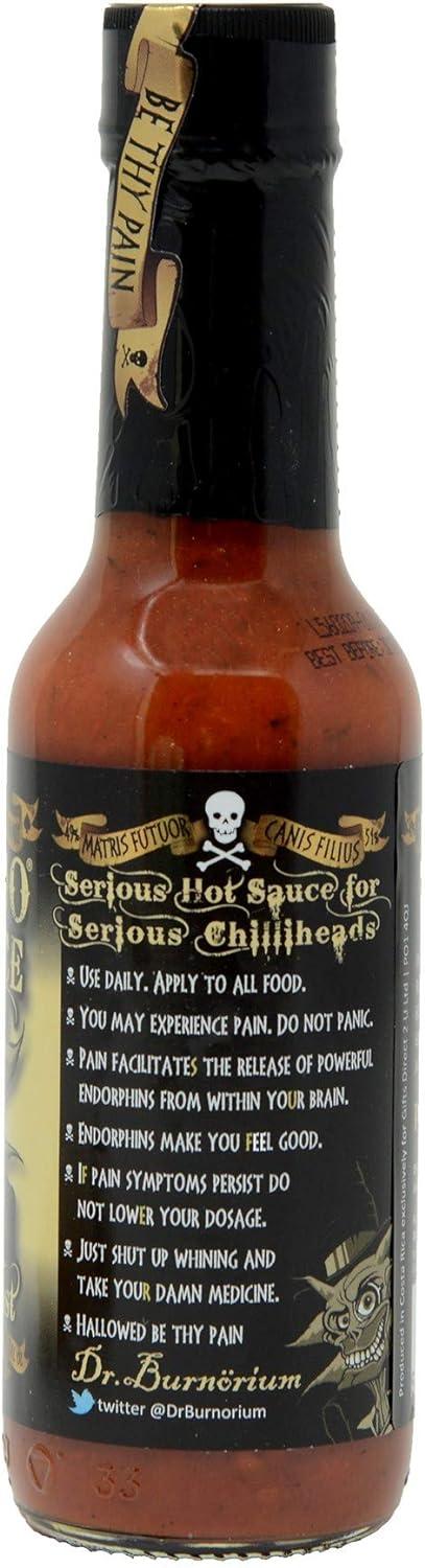 Psycho Juice | Dark Arts Wooden Chilli Sauce & Nuts Gift Set | Roasted Garlic Ghost Pepper Sauce ...