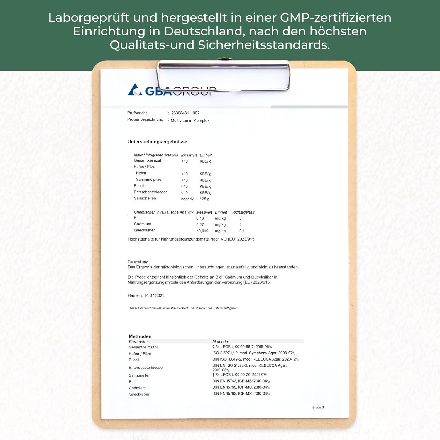 Primal Harvest Multivitamin Tablets - High-Dose Vitamins & Minerals for ...