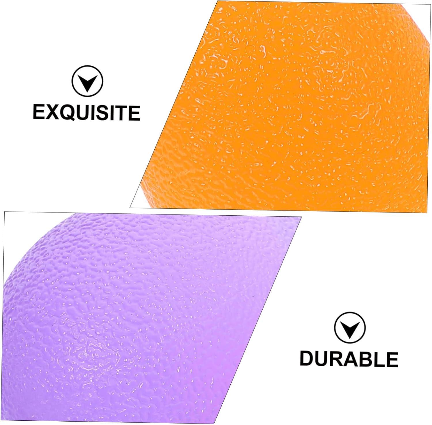 Toddmomy 4-Piece Handle Grip Balls - Hand Strength Training & Massage ...