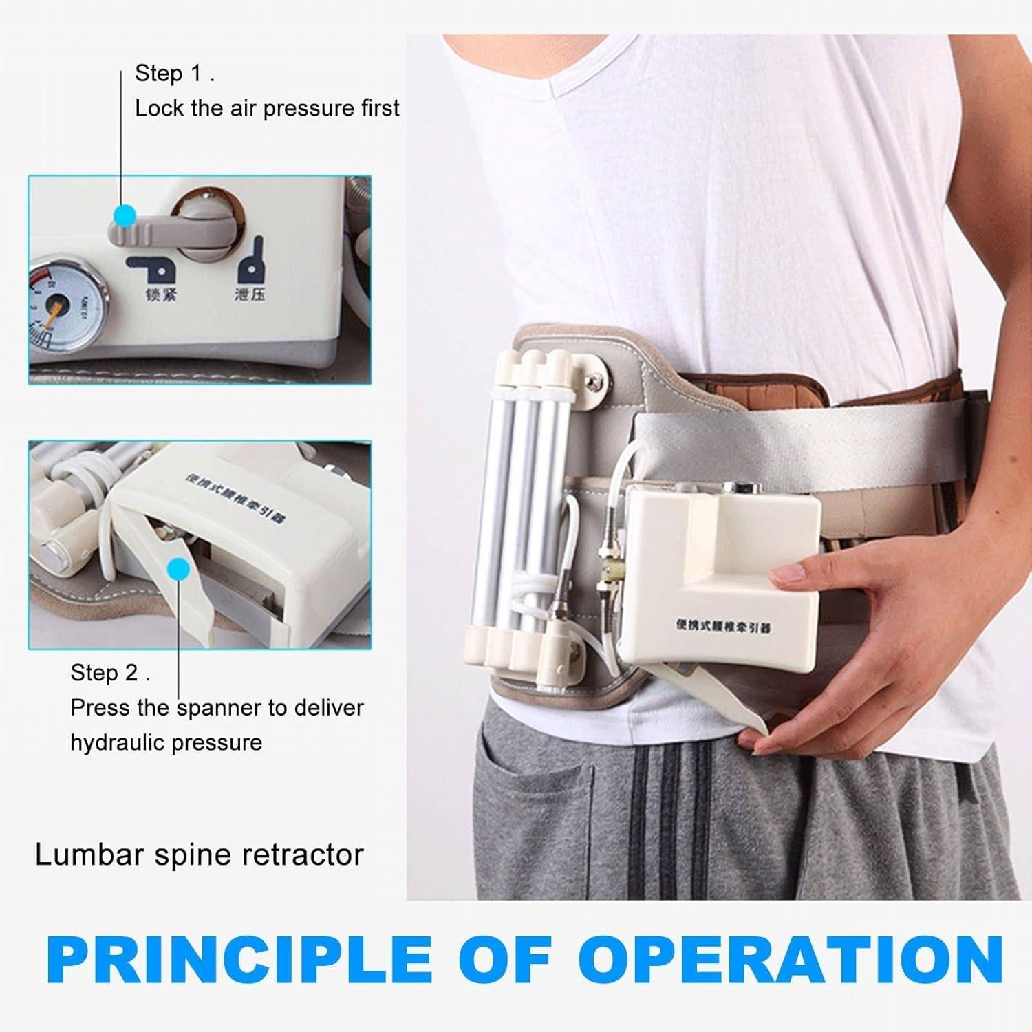 Buy Lumbar Spine Traction Device for Herniated Discs | Hydraulic ...