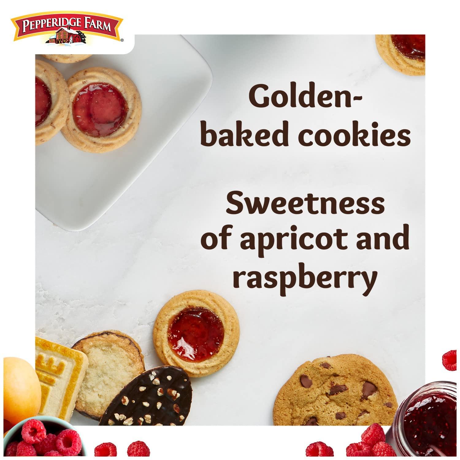 Pepperidge Farm Verona Apricot Raspberry Thumbprint Cookies - 6.75 oz ...