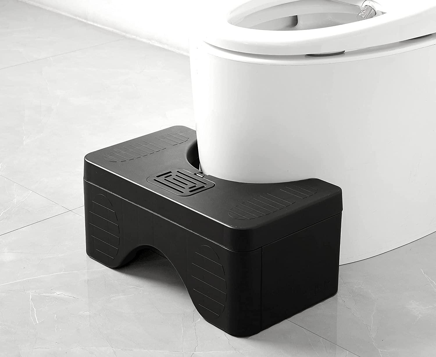 EASICOZI Portable Bathroom Squat Stool - Adjustable Height Squatting ...