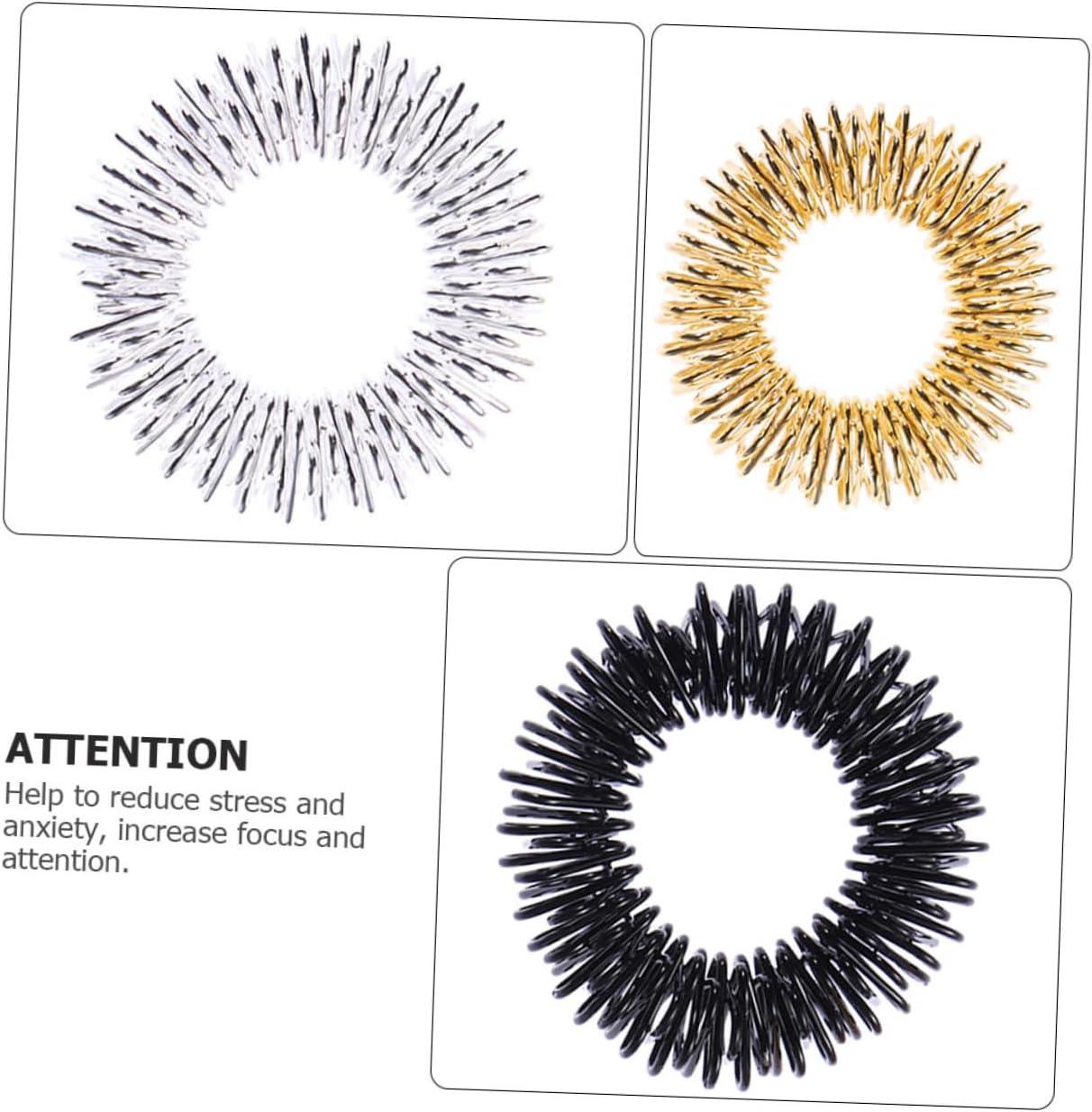 9-St Massage Device - Acupressure Ring for Finger Relief Essential Oil ...