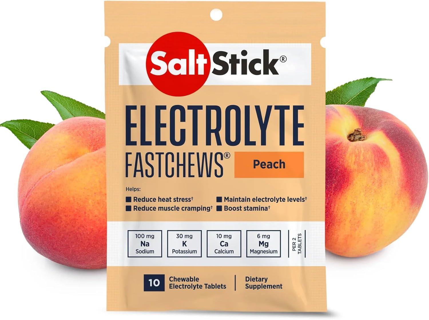 Saltstick Fastchew Electrolyte Replacement Tablets - Rehydration for ...