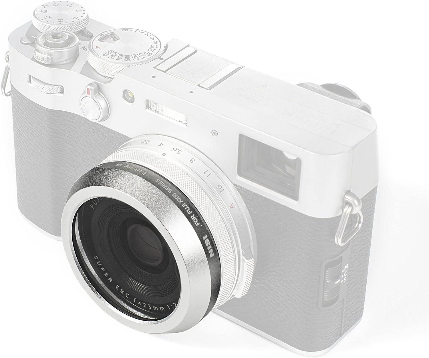 NiSi Black Mist 1/4 Lens Filter for Fujifilm X100 Series - Silver Frame ...