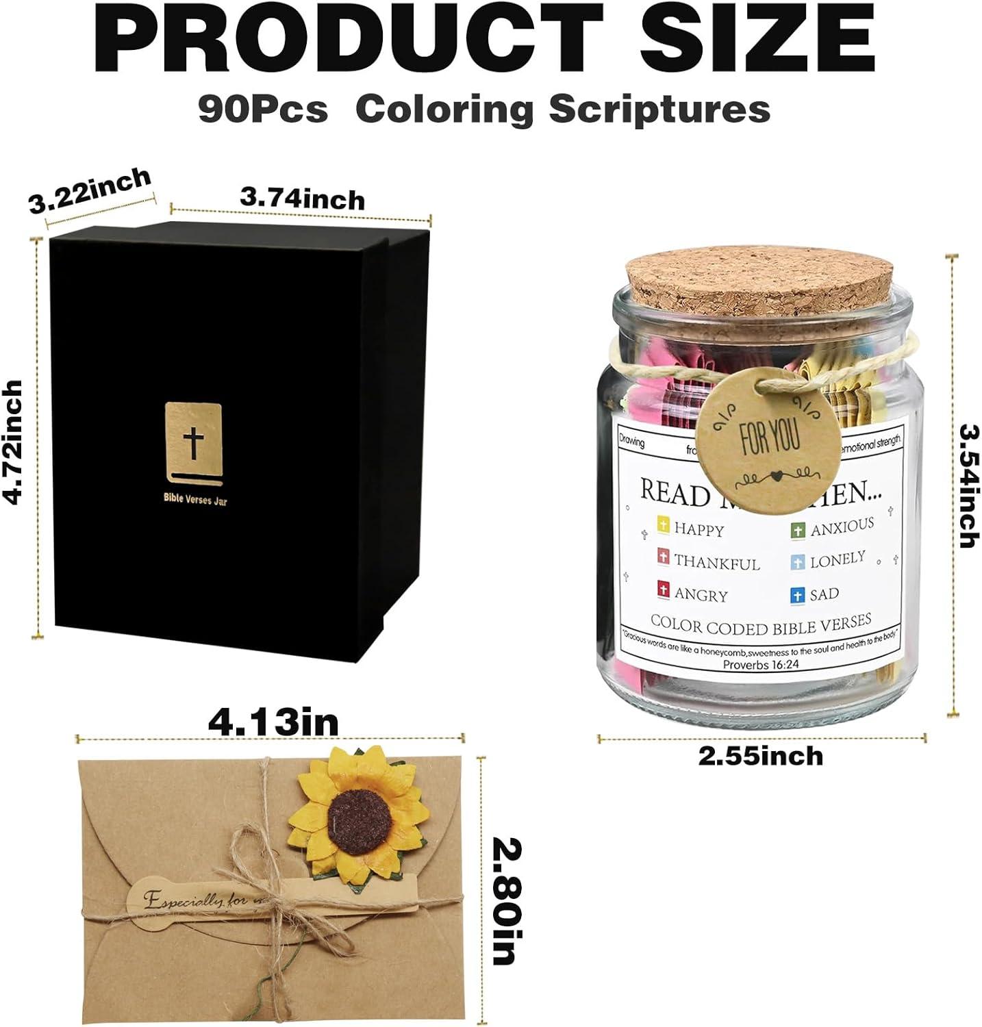 The Hope Bible Verse Jar Christian Gifts for Women Verses Christian Gifts for Men Bible Study ...