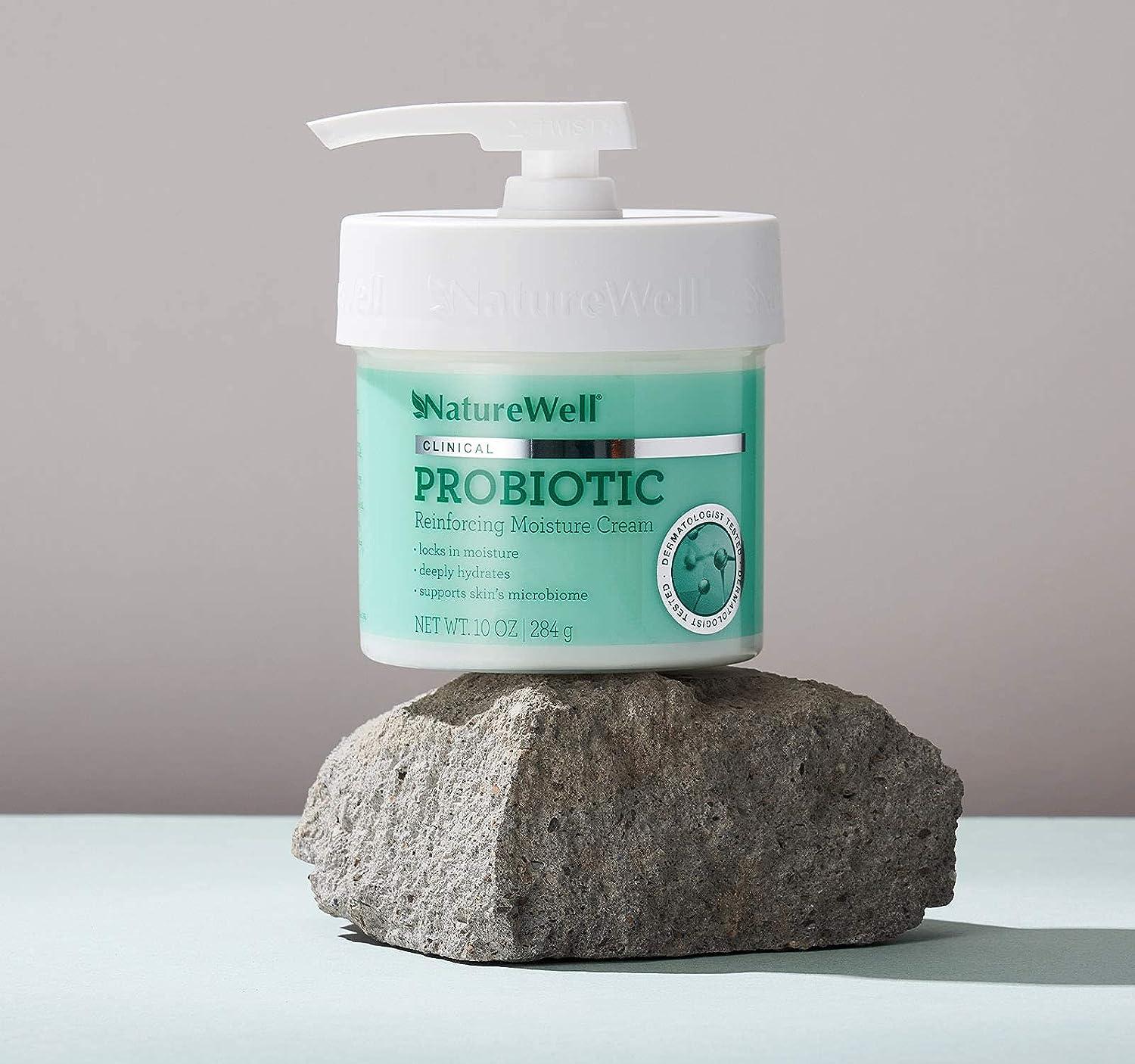 NATURE WELL Clinical Probiotic Moisture Cream 10 Oz - Face, Body ...