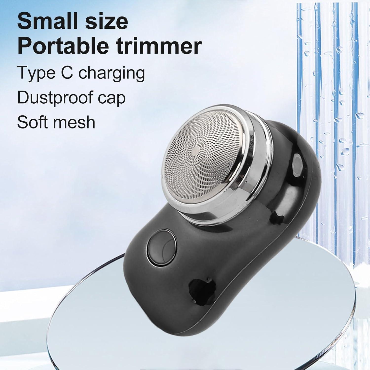 Mini Compact Electric Beard Trimmer - Lightweight Long Lasting ...