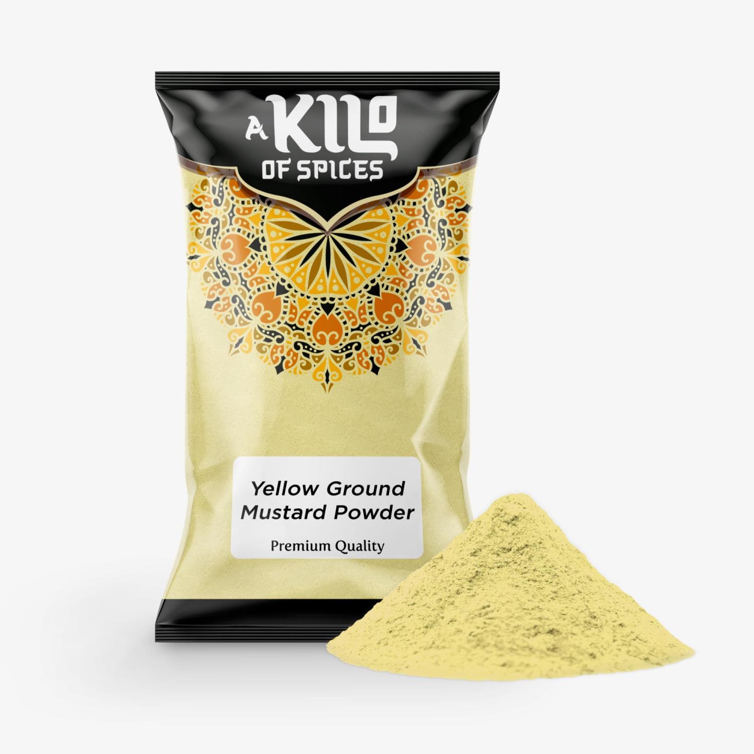 A Kilo Of Spices | Pure Ground Mustard Powder Made from Yellow Mustard ...