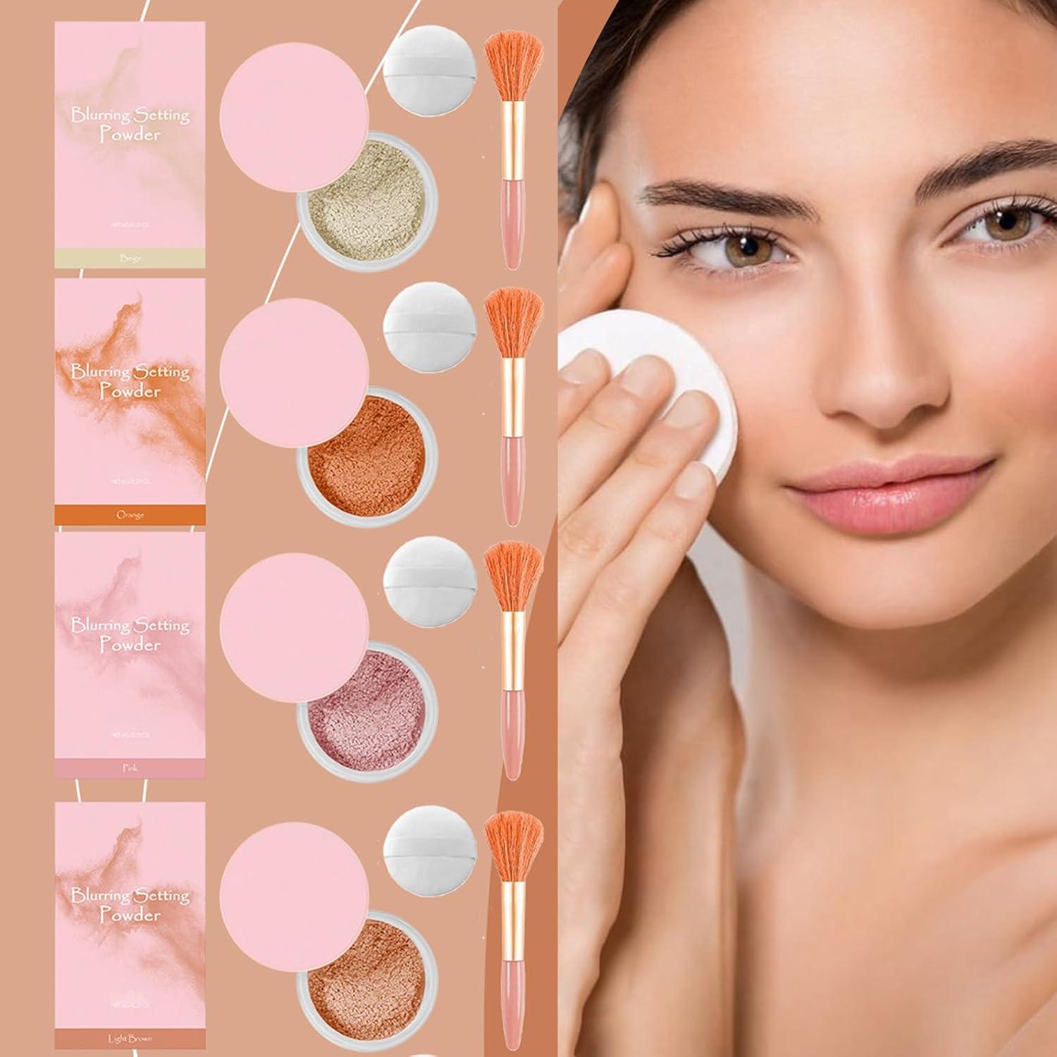 Convenient Setting Powder Oil Control Blur Setting Long-Lasting Setting ...