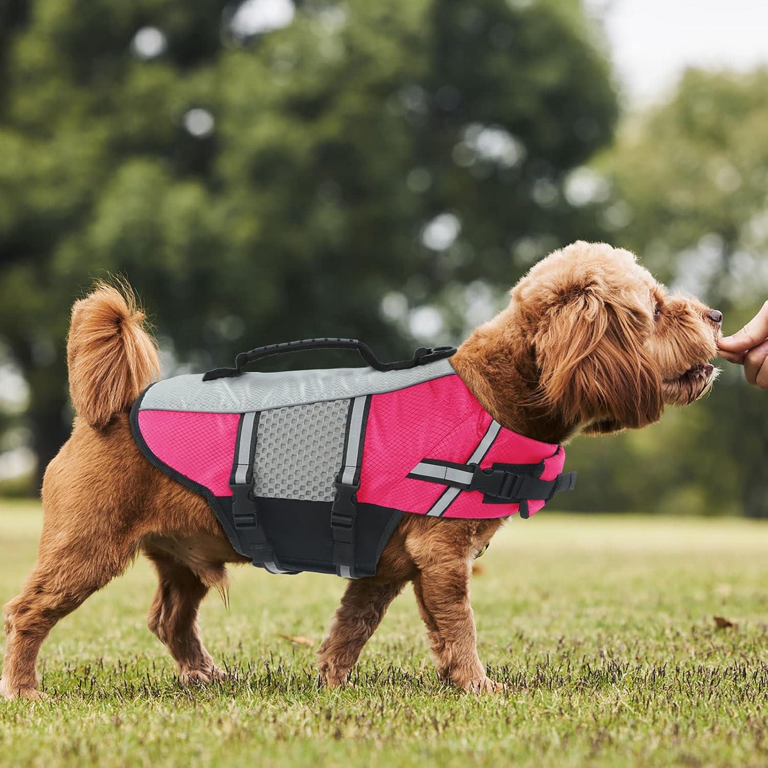 Alagirls Ripstop Dog Lifeline - Small Buoyant Life Preserver & Bathing ...