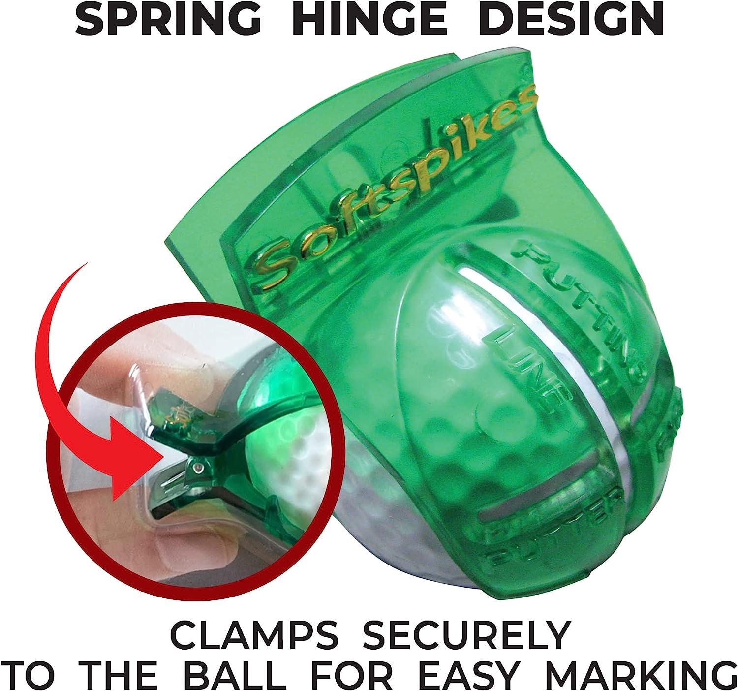 Softspikes BLM8006 Golf Ball Alignment Tool - Green | Improve Your ...
