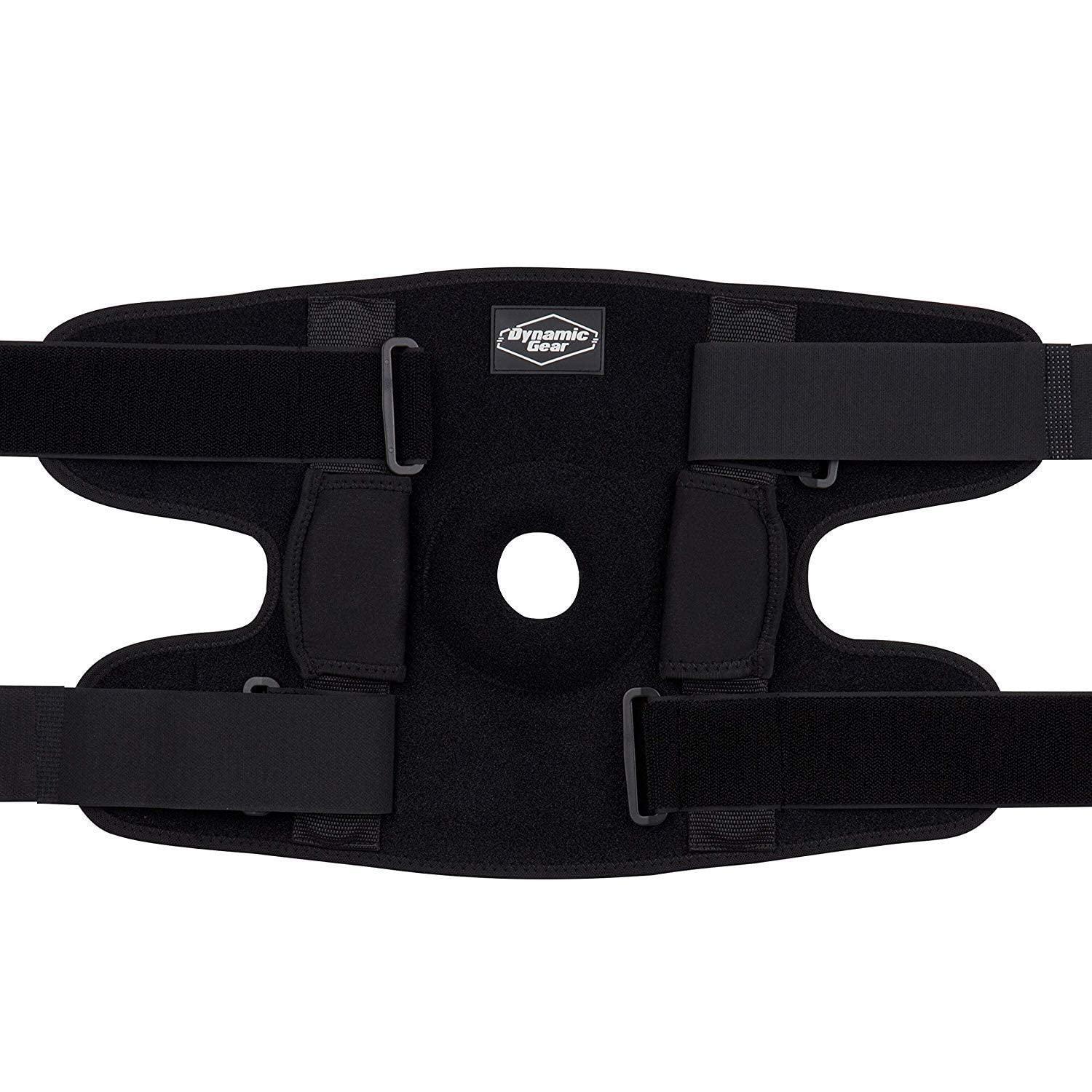Dynamic Gear Open Patella Stabilizing Knee Brace - Adjustable ...