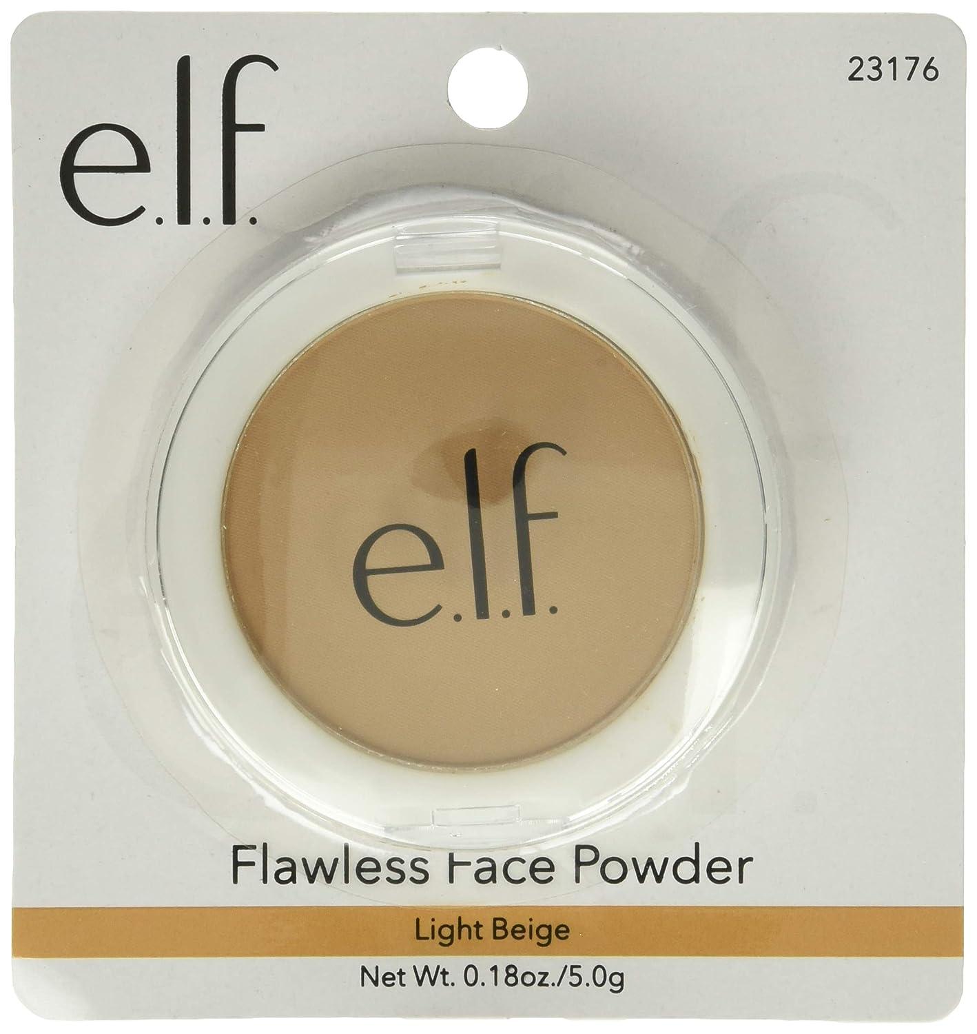 e.l.f. Flawless Face Powder Light Beige - 0.18 oz - Long Lasting Matte ...