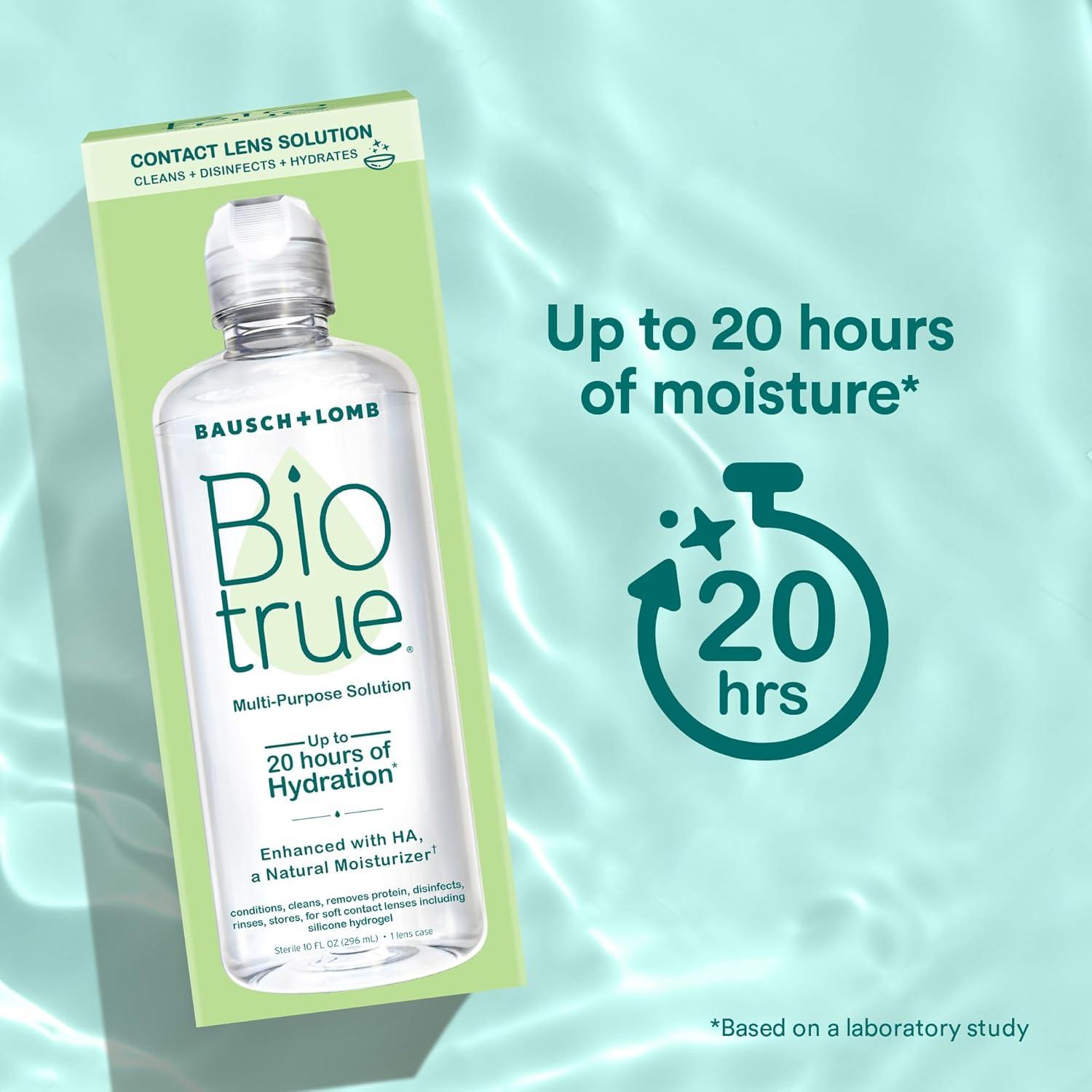 Biotrue Contact Lens Solution - Multi-Purpose Soft Lens Care 2 FL OZ ...
