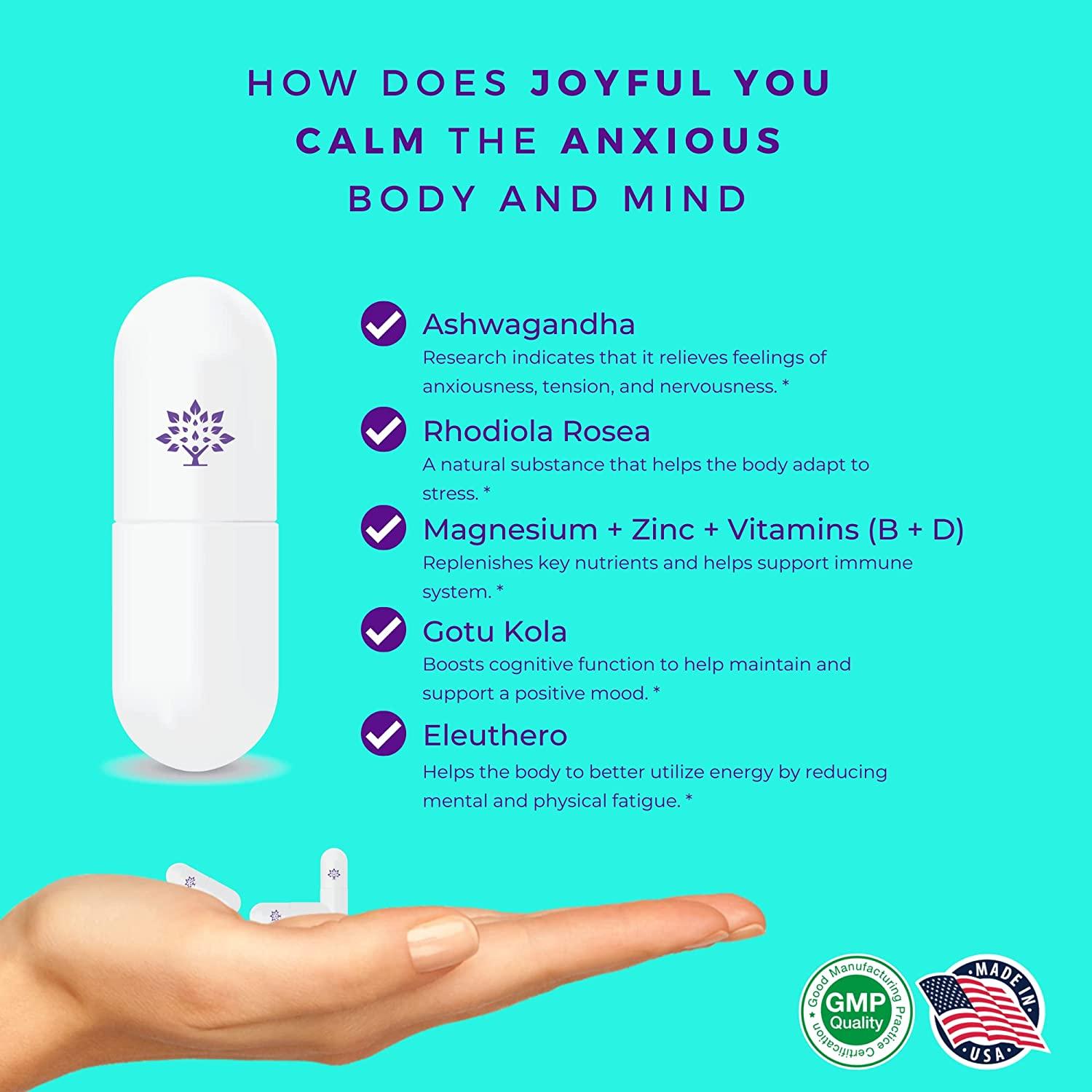 Joyful You for Mood Boost & Stress Support | Rhodiola Rosea ...