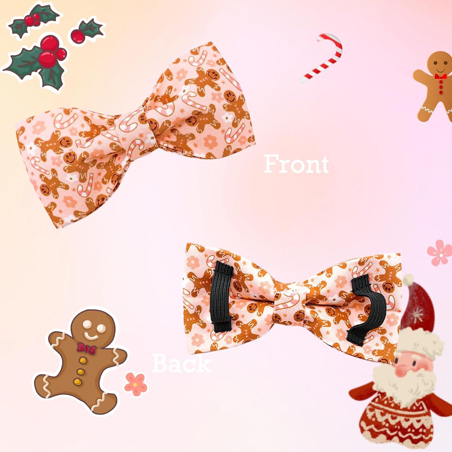 Lionheart Glory Christmas Dog Collar - Adjustable Soft Pink Fly Collars ...