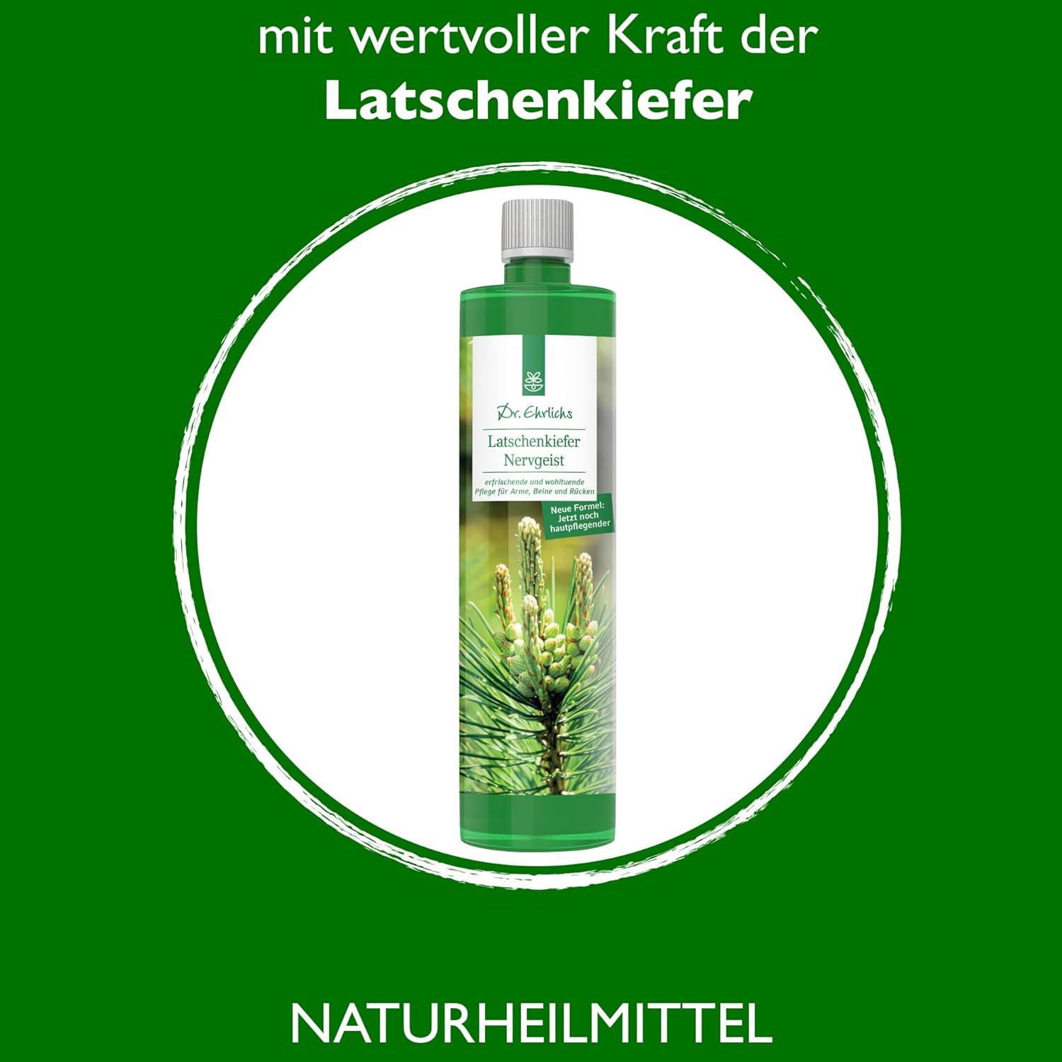Dr.Ehrlich's Mountain Pine Nerve Spirit 500ml | Natural Relief for ...