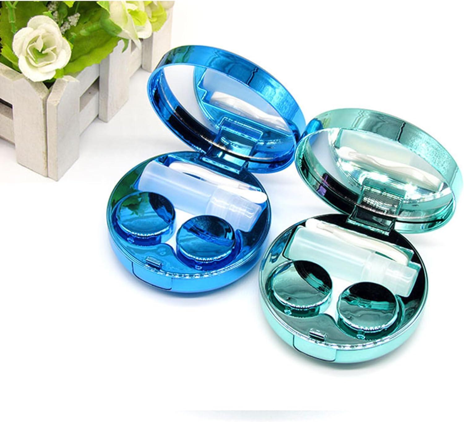 Travel Contact Lens Cases with Mirror Magical Girl Durable Compact ...