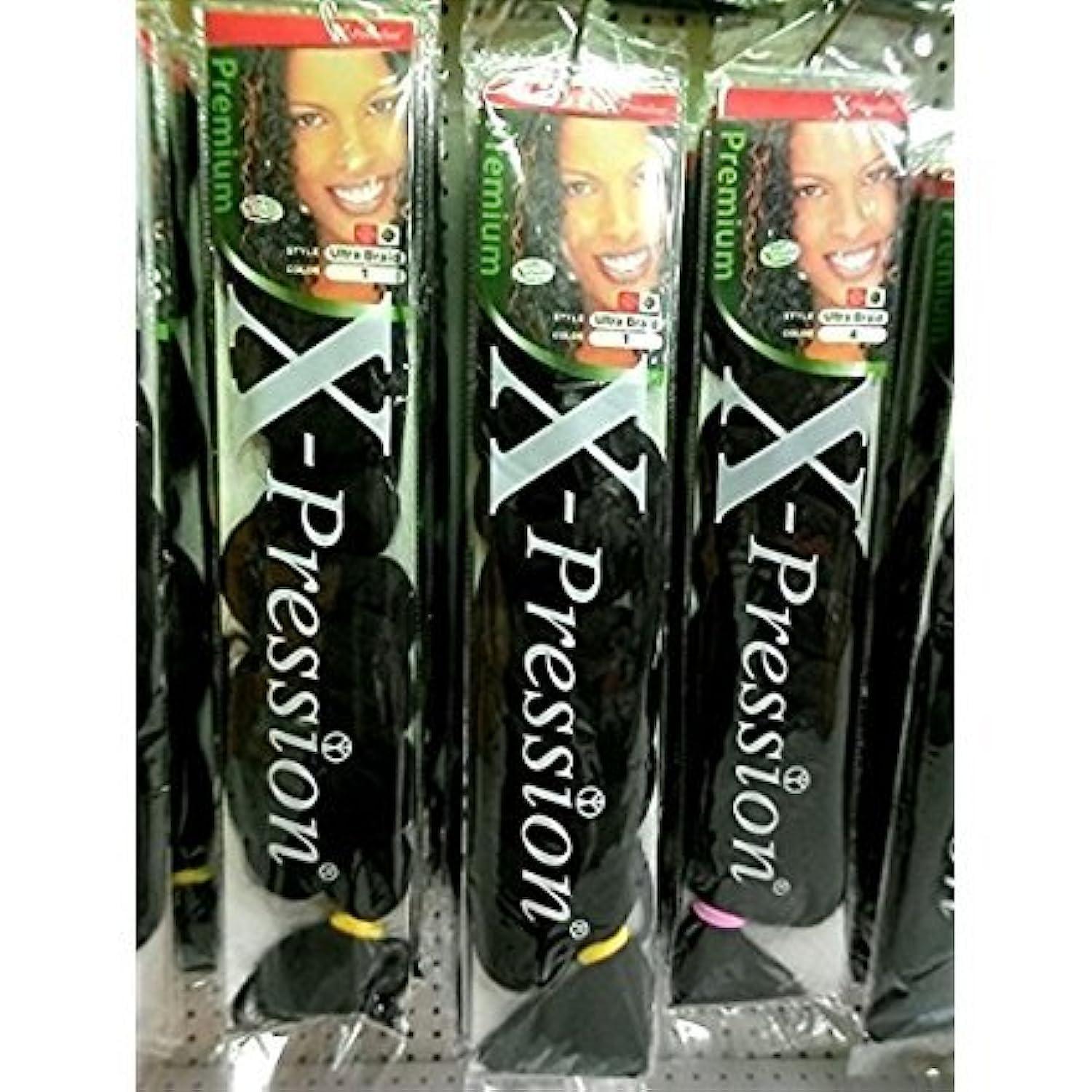 X-PRESSION - Kanekalon Ultra braid #613 (1pack) 613 Pack of 1 | Buy Now ...