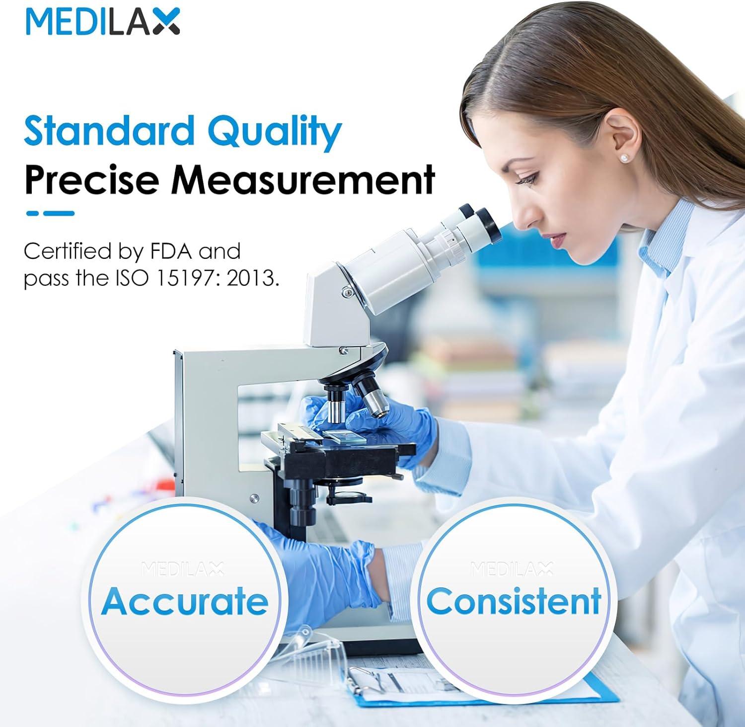 Medilax Dual Blood Sugar & Ketone Monitor Kit | Glucose & Ketone Test ...