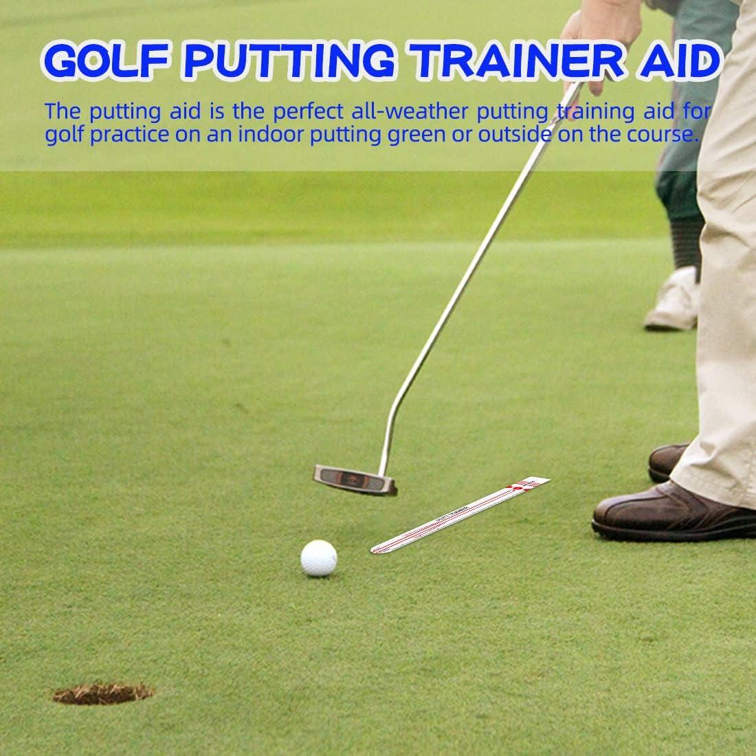 XINGGM Golf Putting Alignment Training Aid for Putting Green | Indoor ...