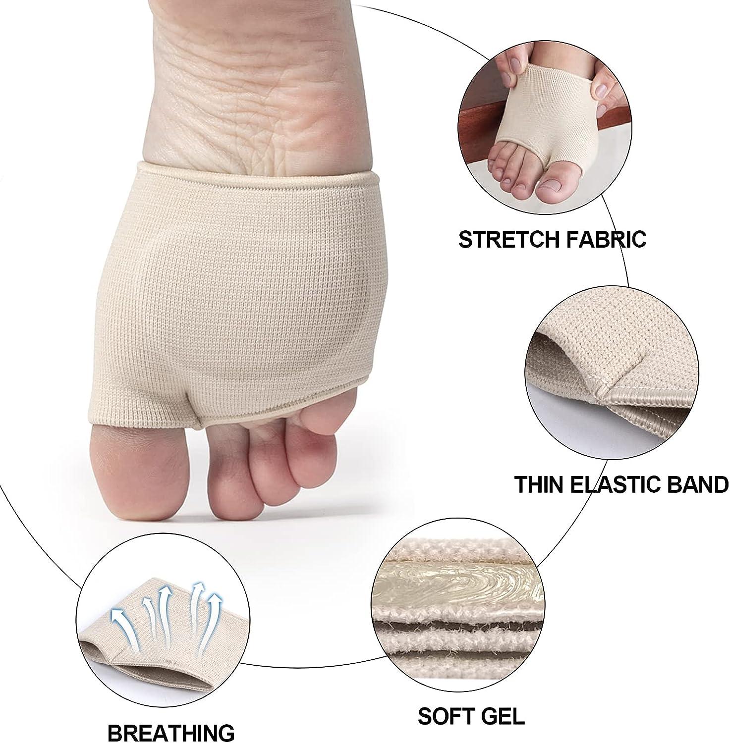 Metatarsal Pads - 2 Pairs for All Day Pain Relief, Comfort Metatarsal ...