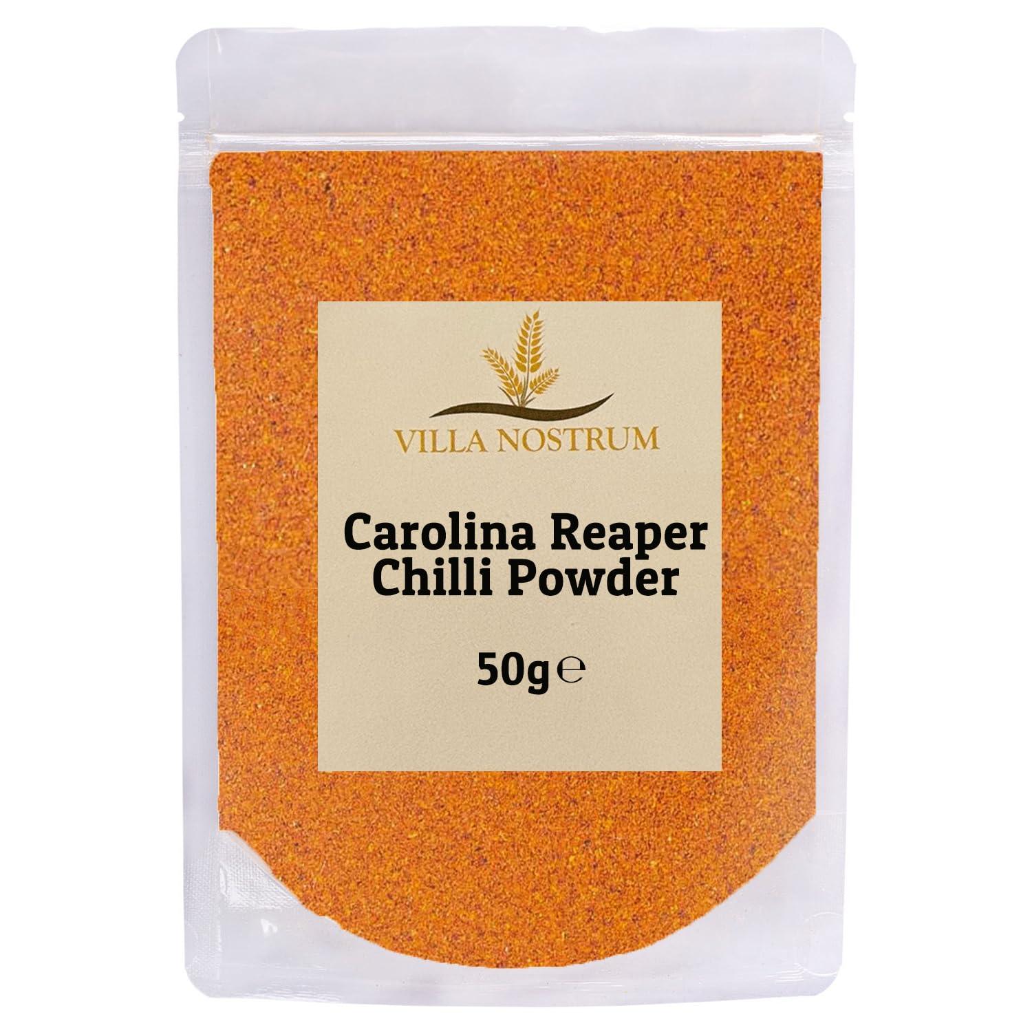 Carolina Reaper Chilli Powder 50g - Villa Nostrum | Premium Quality ...