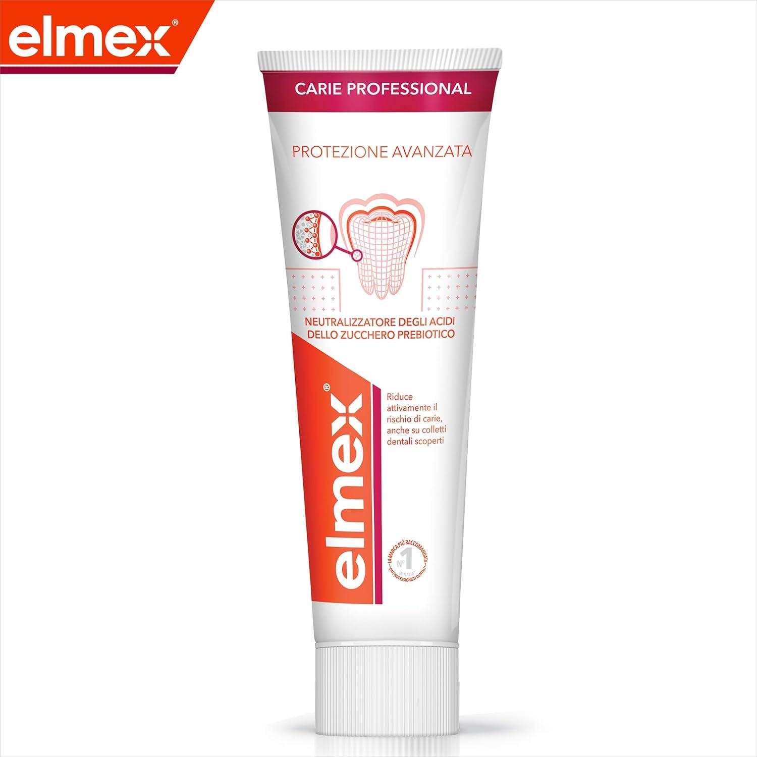 Elmex Carie Professional Toothpaste 75ml | Advanced Protection Against ...