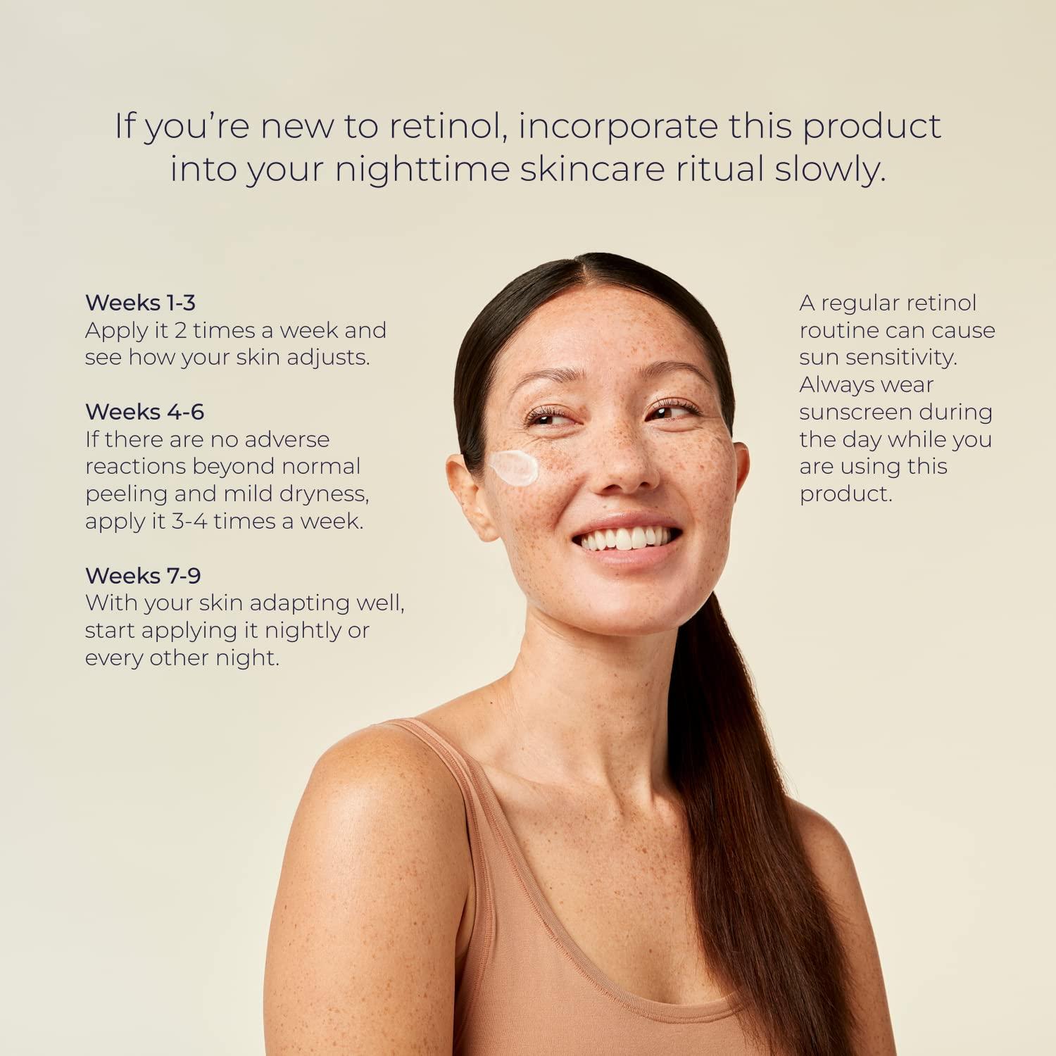 Tru Alchemy Retinol Reset Serum for Face with Bakuchiol & Niacinamide ...