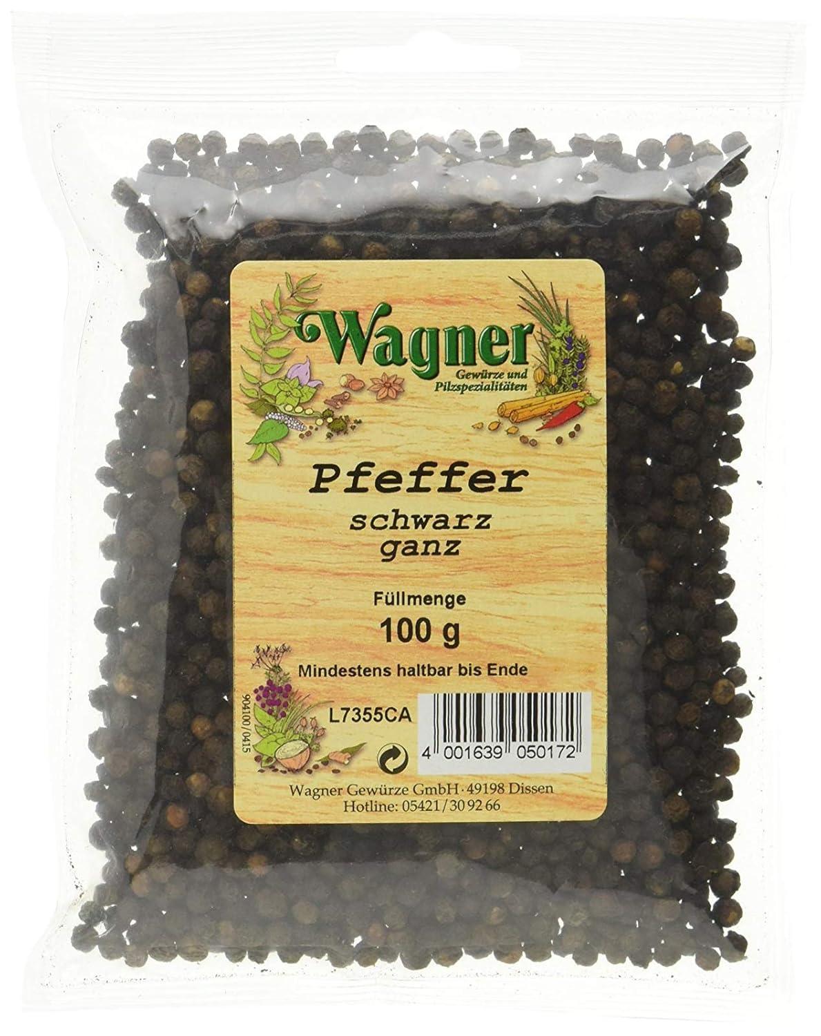 Wagner Spices Black Pepper Whole - Premium Quality (100g) | Buy ...