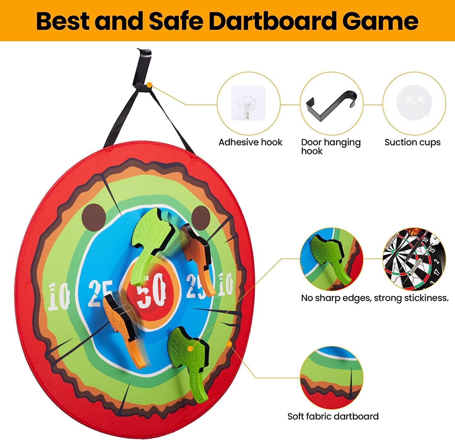 CHANG HUI Large Foam Axe Throwing Game Set for Kids | Indoor/Outdoor 27 ...