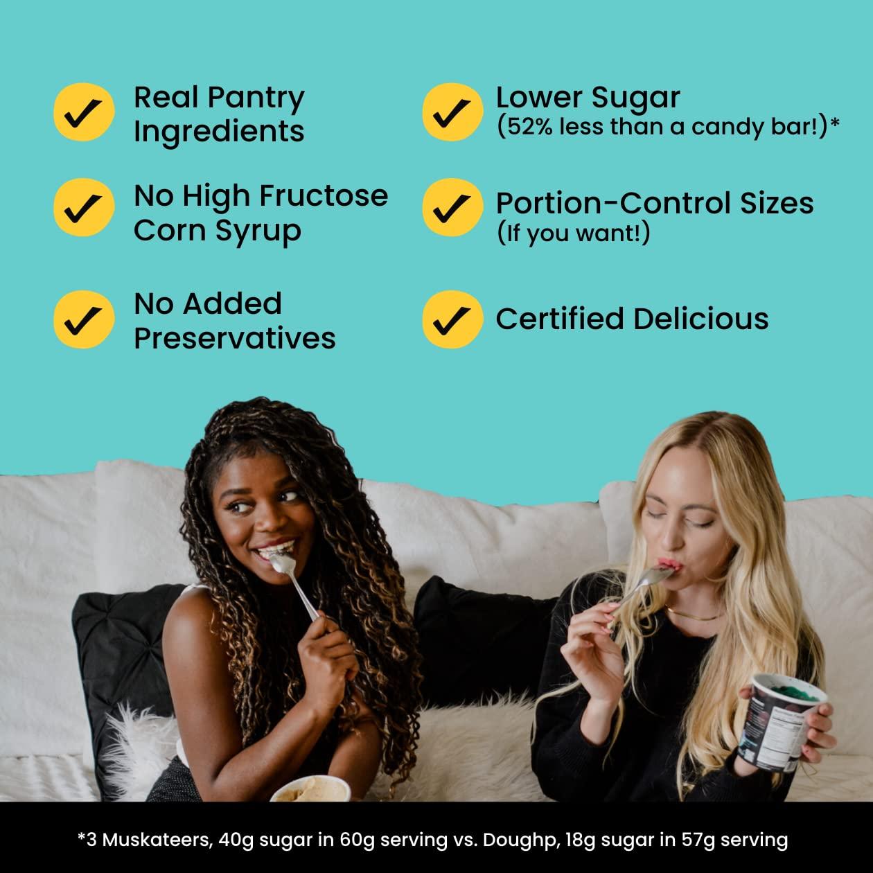 Doughp Chocolate Lovers Pack: Edible & Bakeable Cookie Dough | Made ...