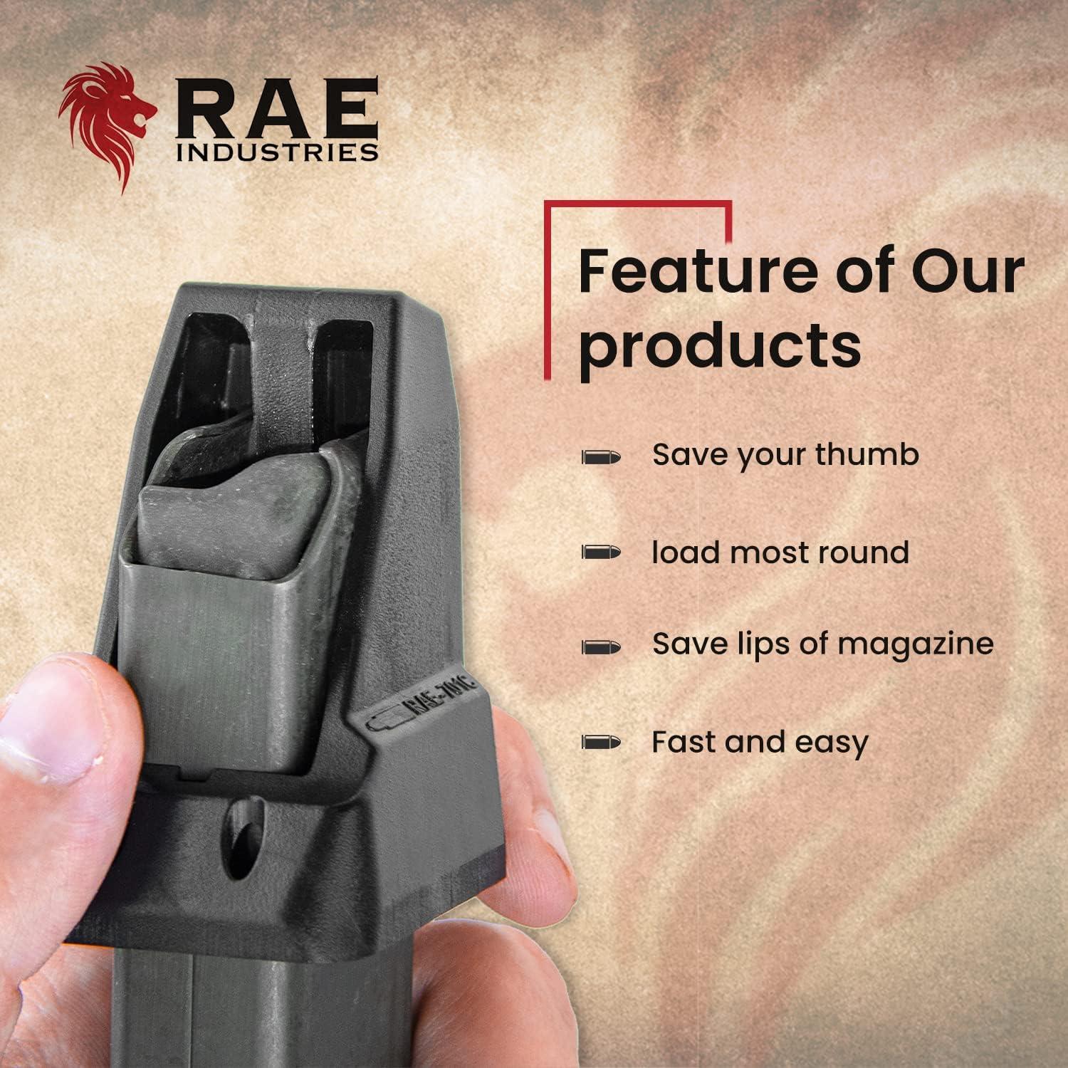 RAEIND Beretta Magazine Speedloader - 1 Unit Double/Single Stack Loader ...