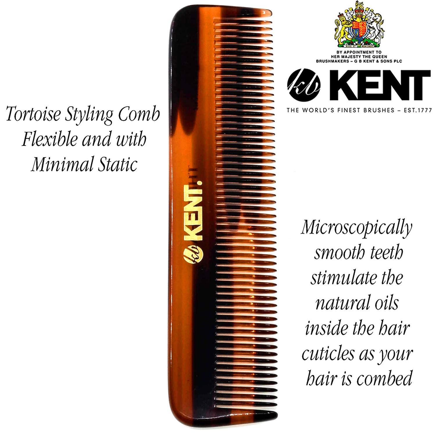 Kent A FOT Limited Edition Handmade Pocket Comb for Men - Fine Tooth ...