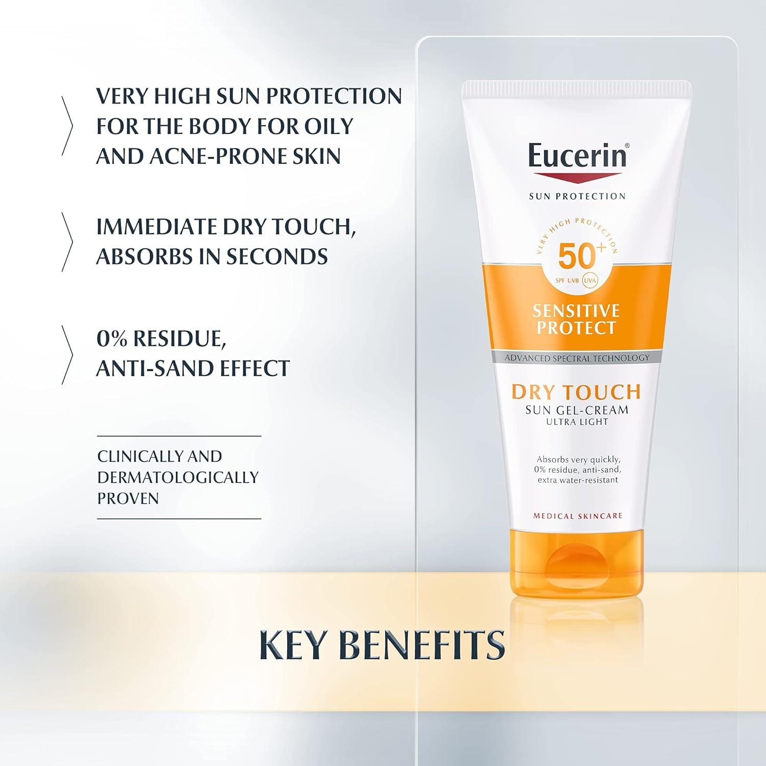 Eucerin Sun Dry Touch Gel-Cream SPF50+ 200ml | Buy Now with Express ...